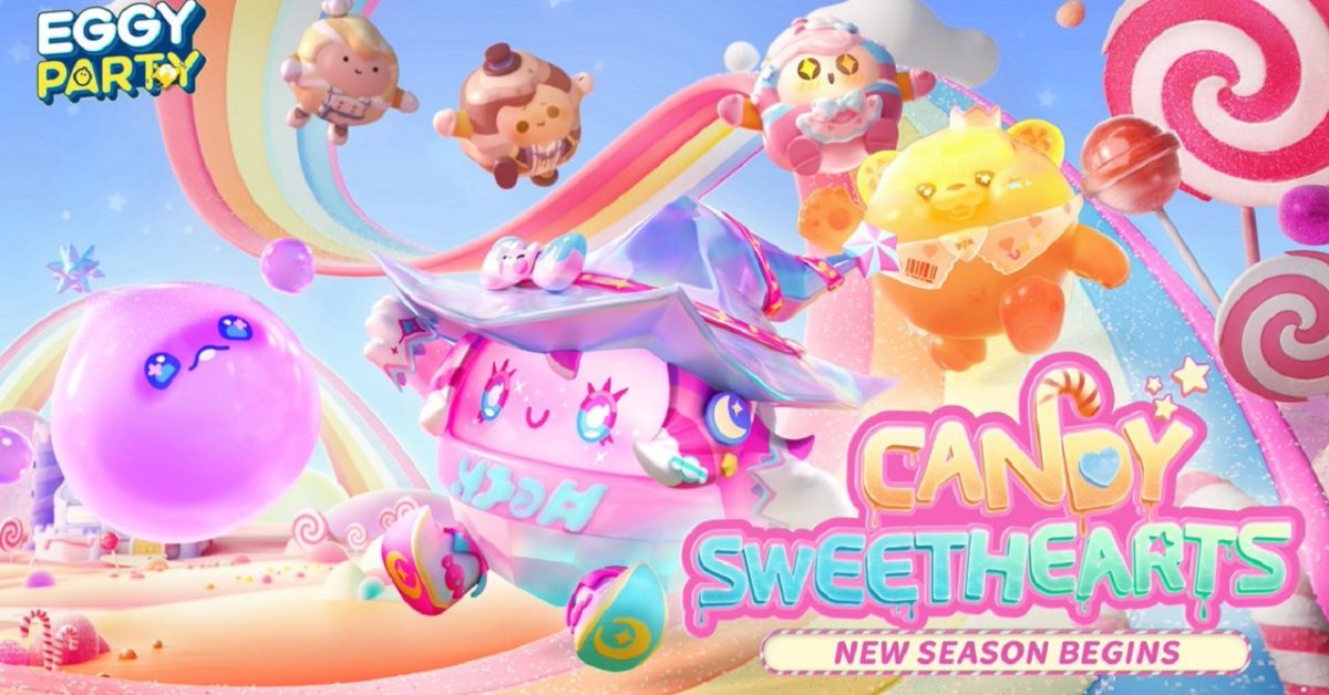 Eggy Party Launches Delicious Candy Sweethearts Event