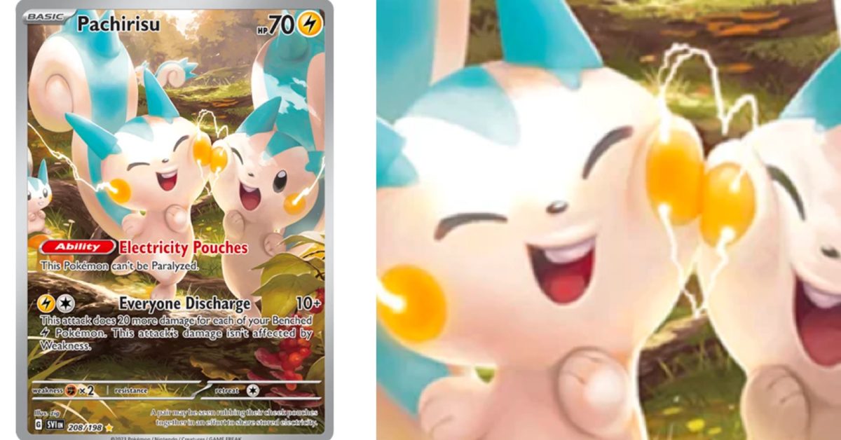 The Cards Of Pokémon TCG: Scarlet & Violet Part 47: Pachirisu