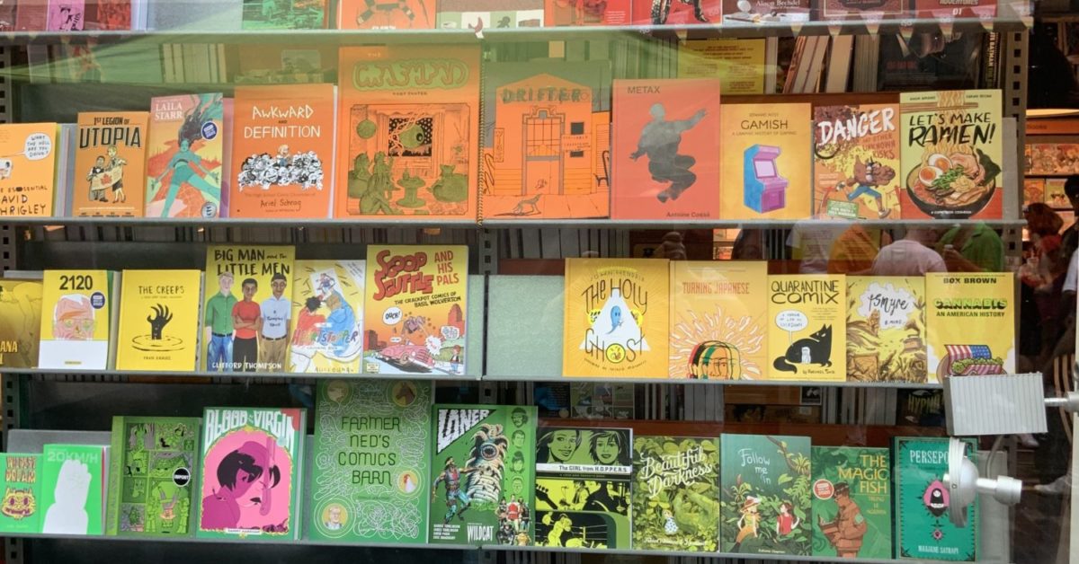 Gosh Comics Window Display For London Pride 2023