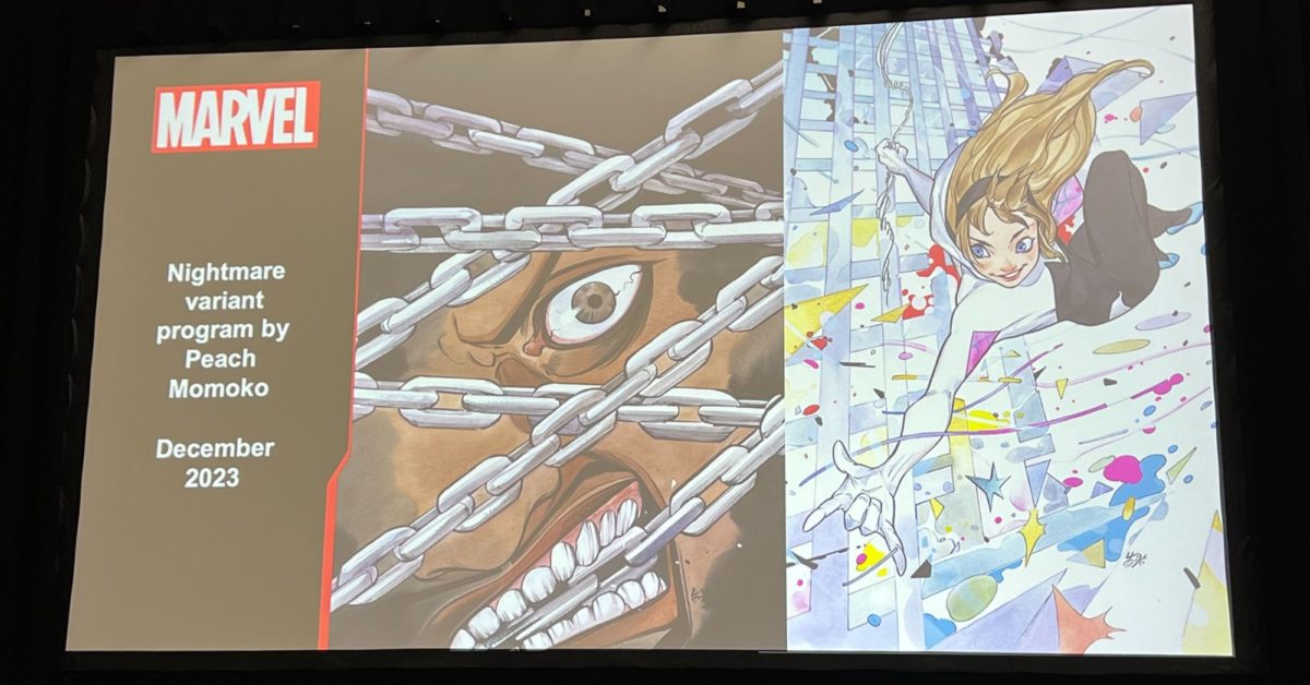 Marvel Unveils Peach Momoko Nightmare Variant Program at SDCC