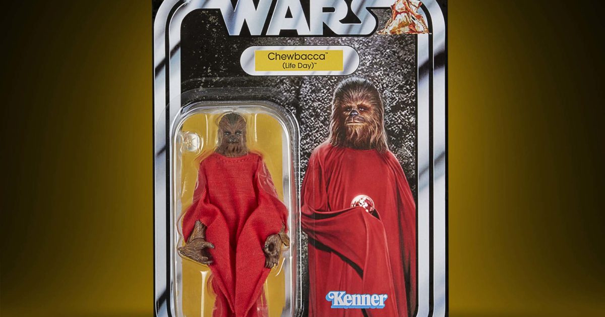 Star Wars Life Day Chewbacca Figure Coming Soon from Hasbro