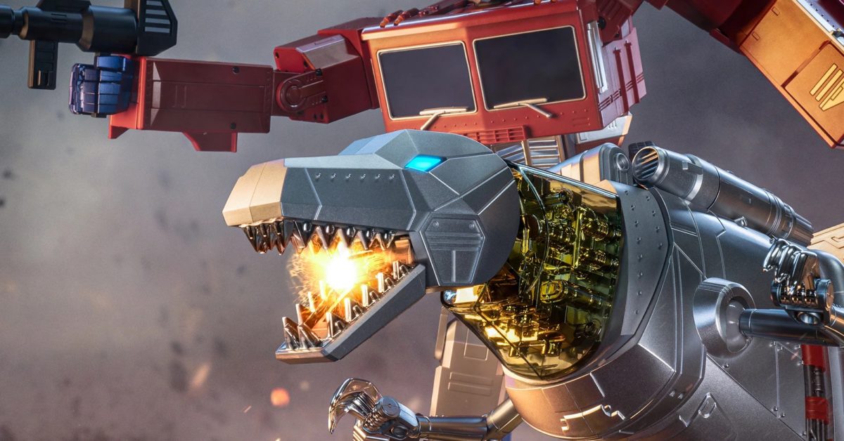 Robosen Unveils Transformers Grimlock Auto-Converting Robot