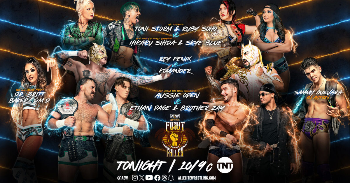 AEW Rampage Preview: Fight for the Fallen Continues; Auughh Man!