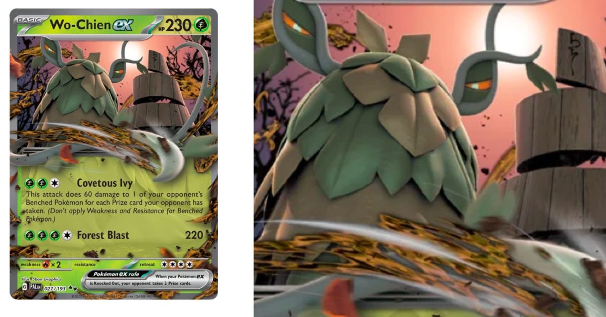 The Cards Of Pokémon TCG: Paldea Evolved Part 7: Wo-Chien Ex