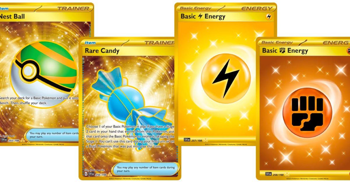 The Cards Of Pokémon TCG: Scarlet & Violet Part 71: Gold Hyper Rares