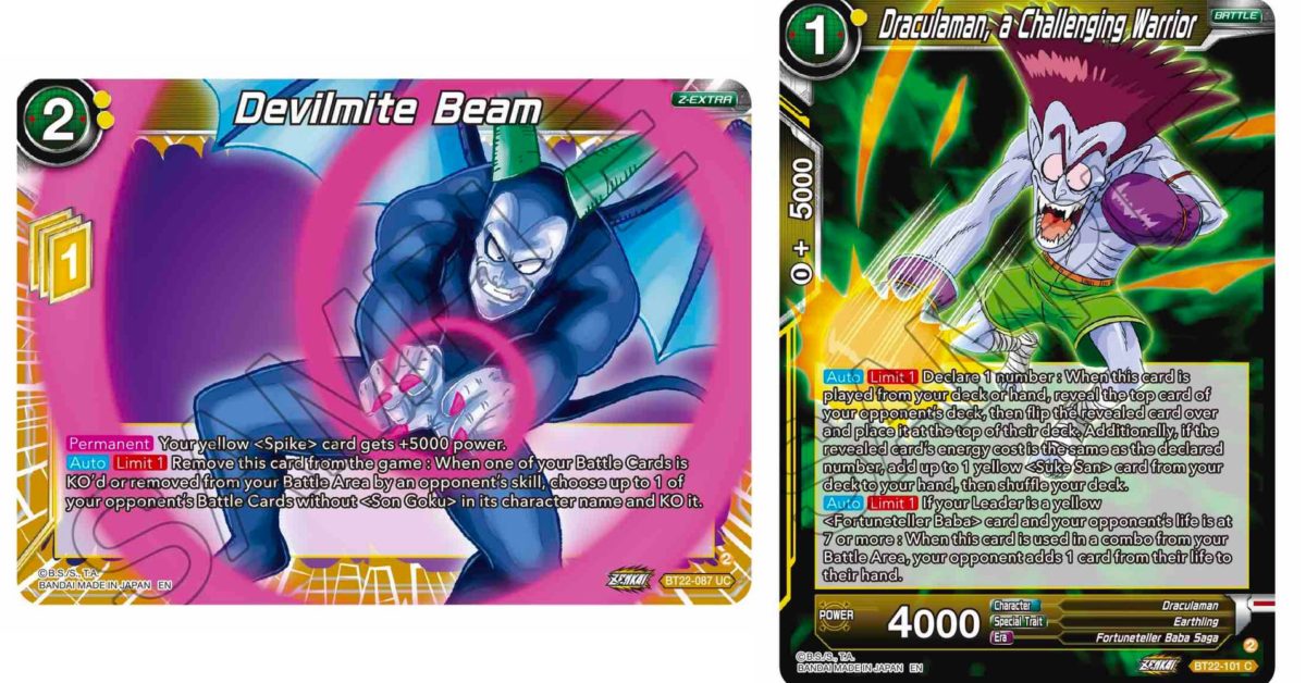 Dragon Ball Super Reveals Critical Blow: Devilmite & Draculaman