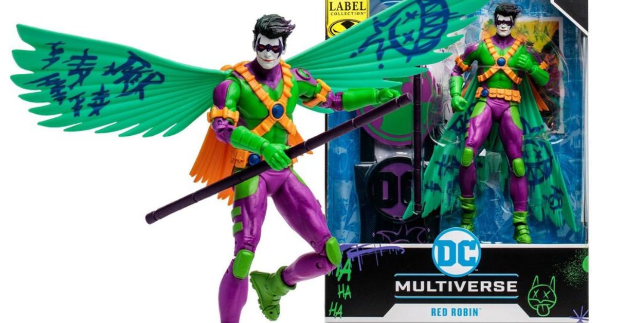 DC Comics Red Robin Gets New Jokerized Variant from McFarlane Toys