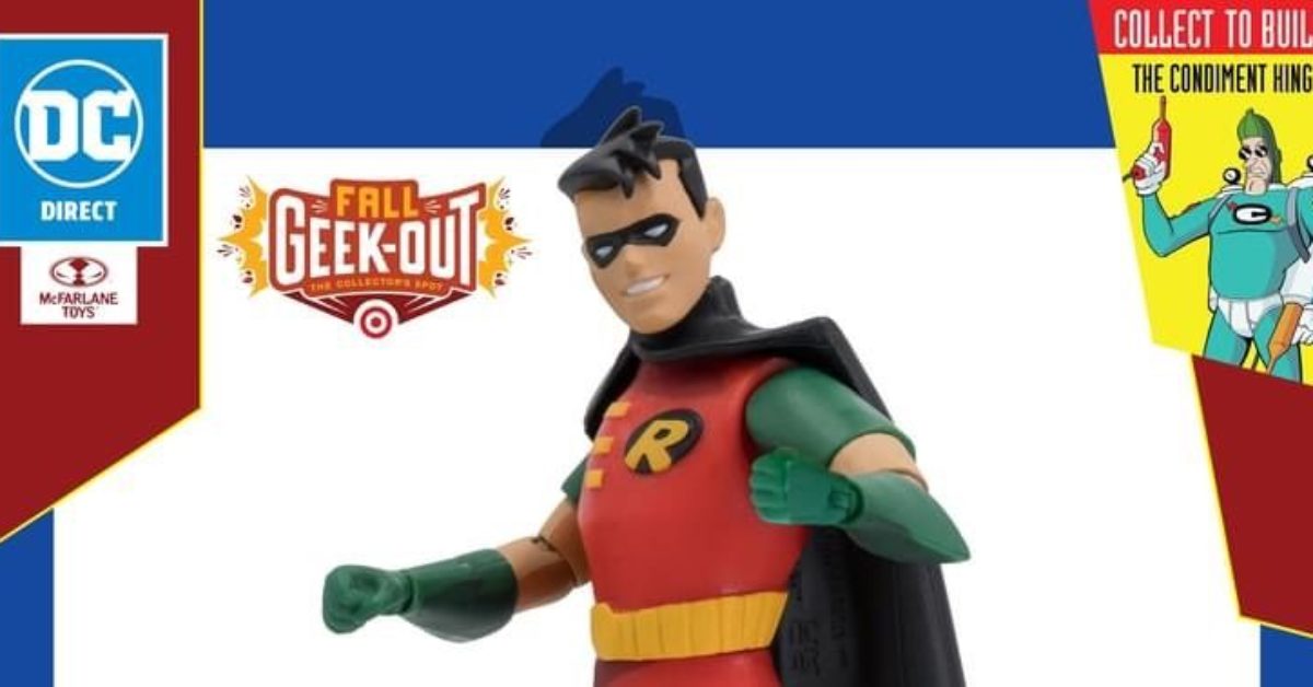 The Boy Wonder Joins McFarlane Toys New Batman BAF Wave
