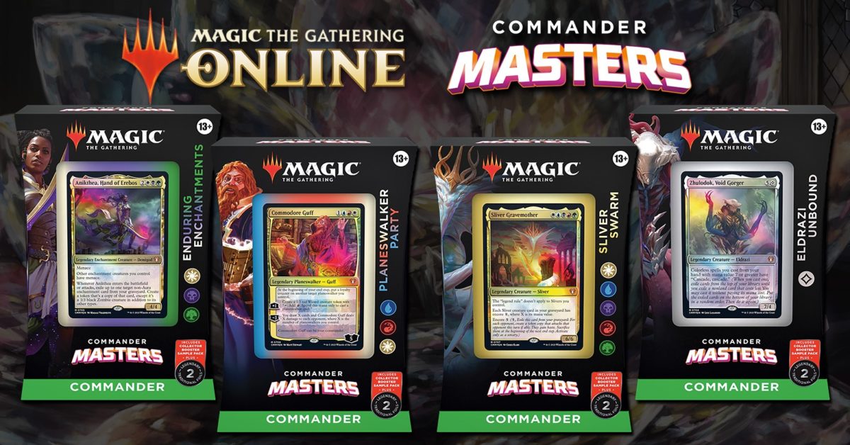 Magic: The Gathering Online Receives Commander Masters Decks