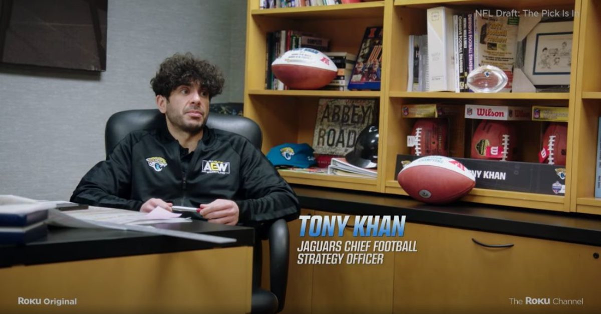 AEW Owner Tony Khan Featured in Trailer for NFL Draft: The Pick is In