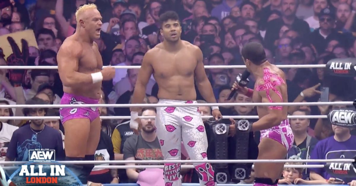 Disgrace! Billy Gunn and Acclaimed Win Trios Titles at AEW All In