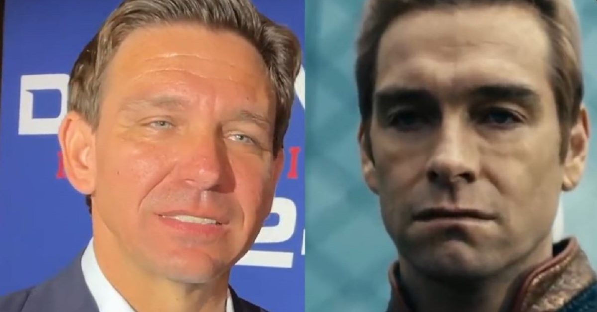 The Boys: Ron DeSantis Gives Off "Homelander Losing It" Vibes (VIDEO)