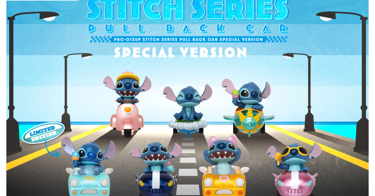 Race Across Hawaii with Beast Kingdom's Lilo & Stitch Die-Cast Cars