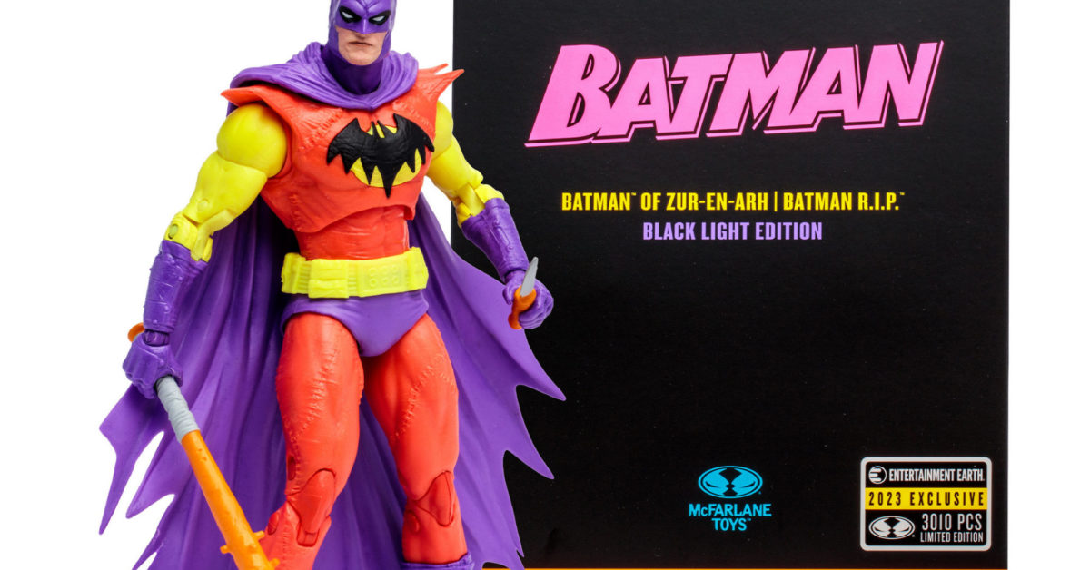 The Batman of Zur-En-Arh Gets A Limited Edition Figure from McFarlane