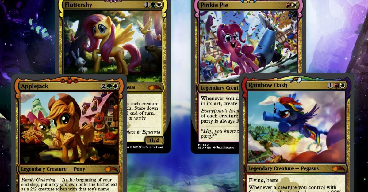 Magic: The Gathering Brings My Little Pony Back For Secret Lair