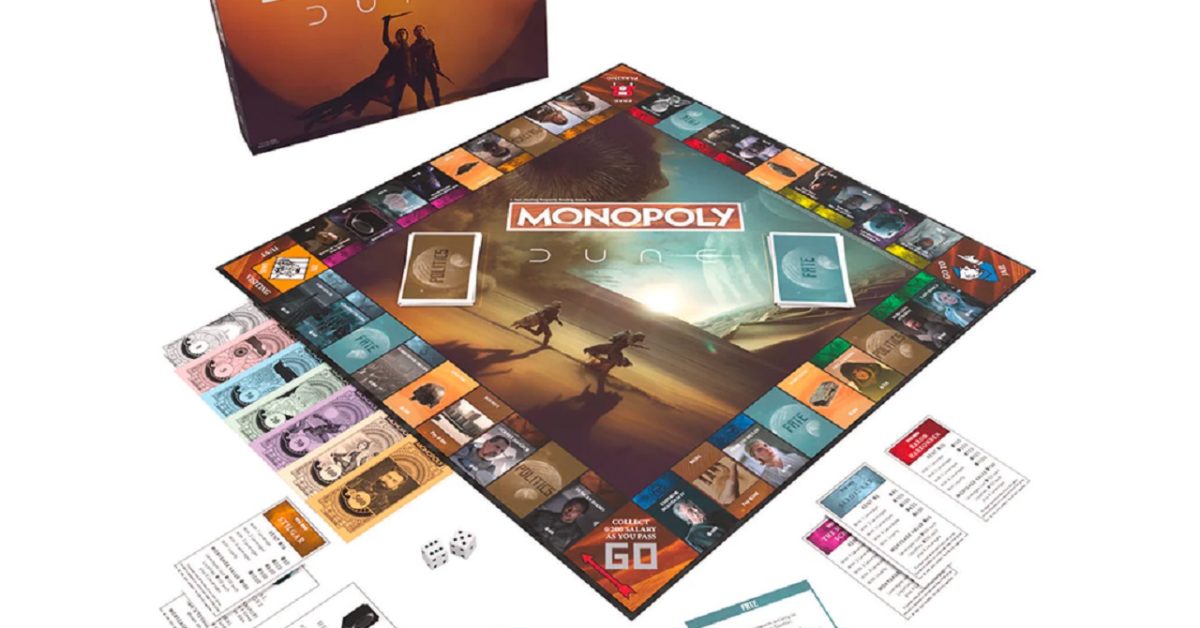 The Latest Addition To The Line Of Monopoly Titles Takes You To Dune