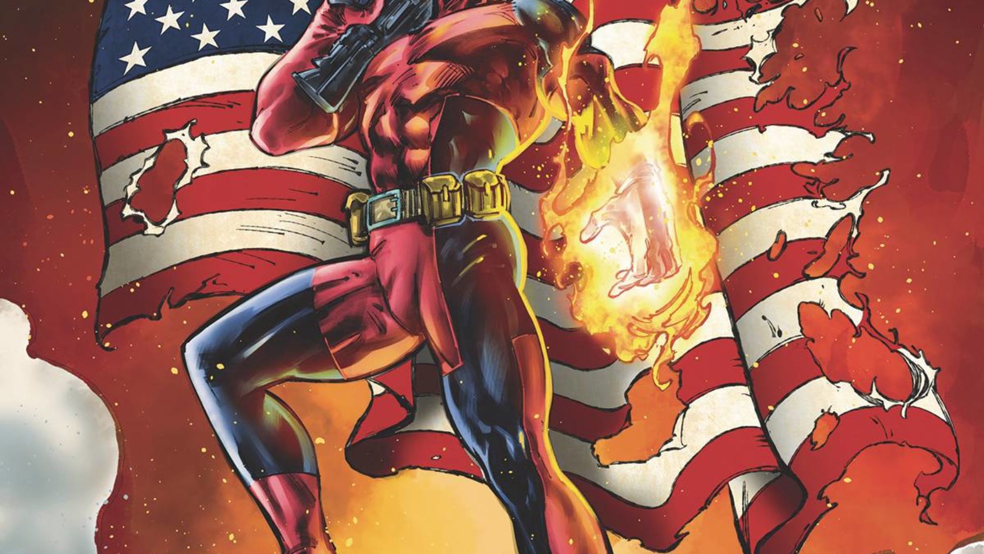 AIDS Superhero Bloodfire Revived in Blood Moon December 2023 Solicits