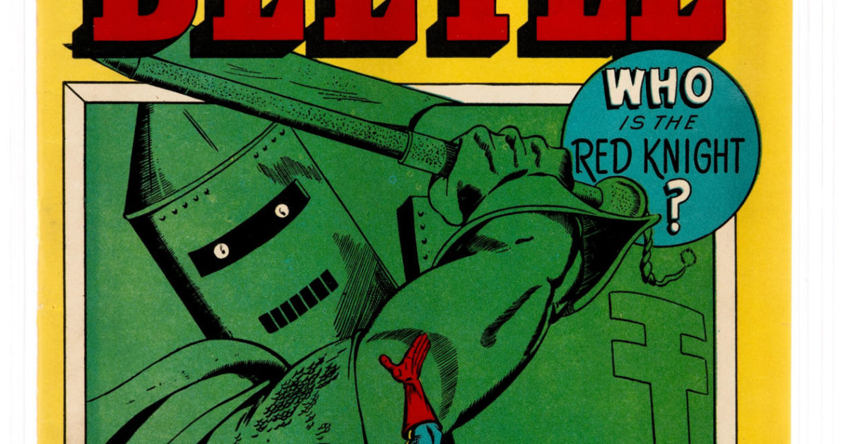 Was The Red Knight a Sign Of Communism in 1943's Blue Beetle #18?