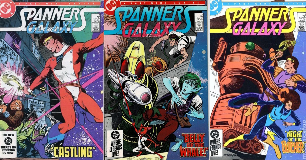 After 40 Years, Spanner's Galaxy Is Part Of The DC Universe