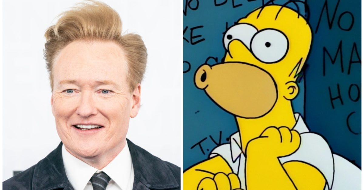 The Simpsons: Conan O’Brien Discusses His "Just Awful" Writers' Room