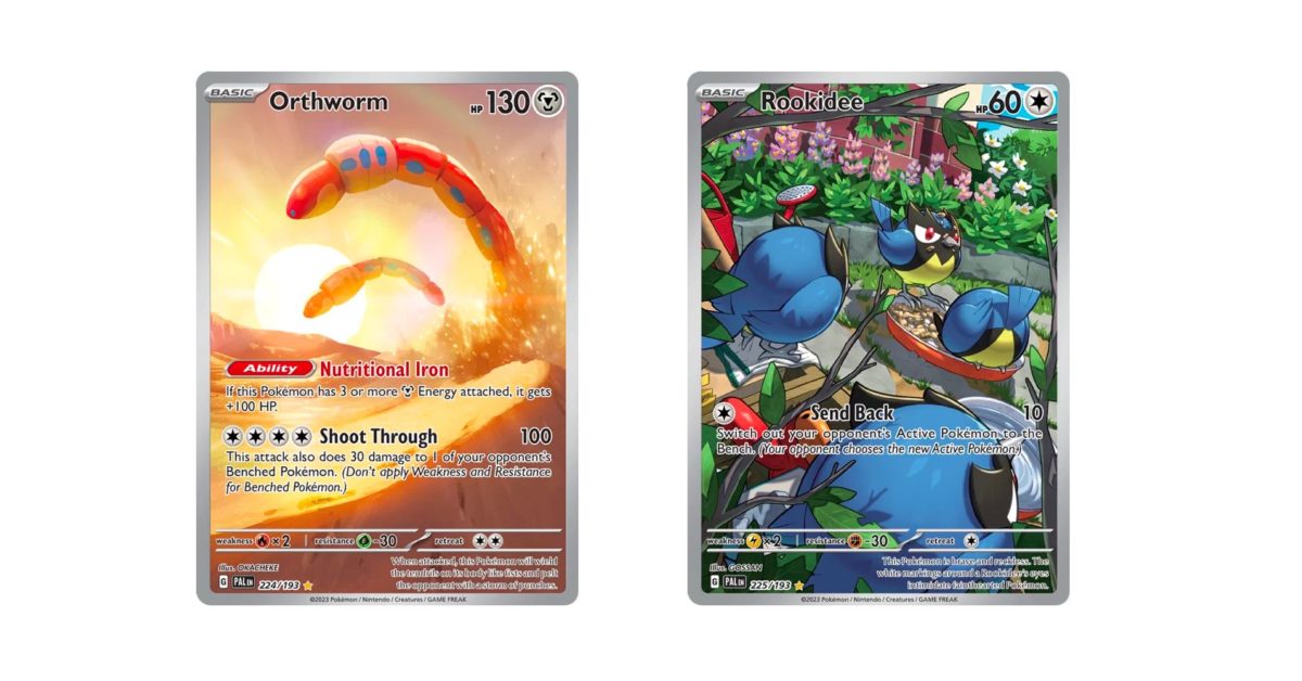 Cards Of Pokémon TCG: Paldea Evolved Part 52: Orthworm & Rookidee