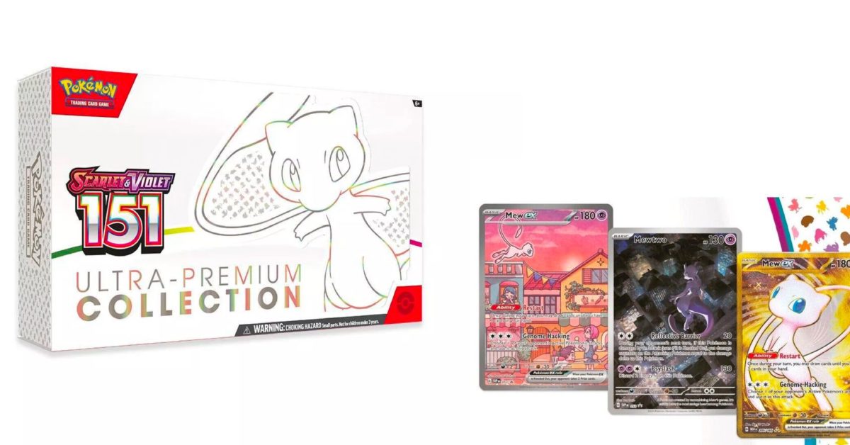 Pokémon TCG Releases Six Products Today Including The Mew UPC