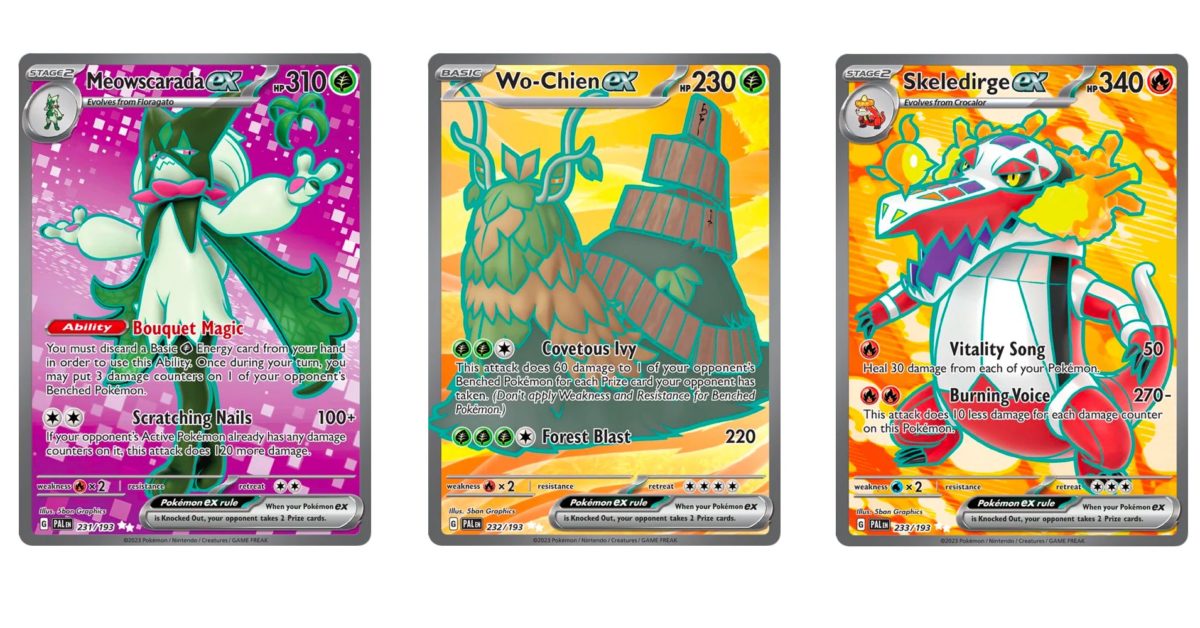 Cards Of Pokémon TCG: Paldea Evolved Part 56: Full Arts – Part 1