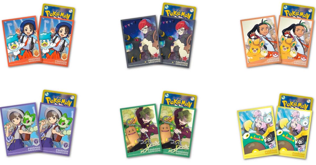 Paldean Trainers Feature In New Pokémon TCG Japan Merch Drop