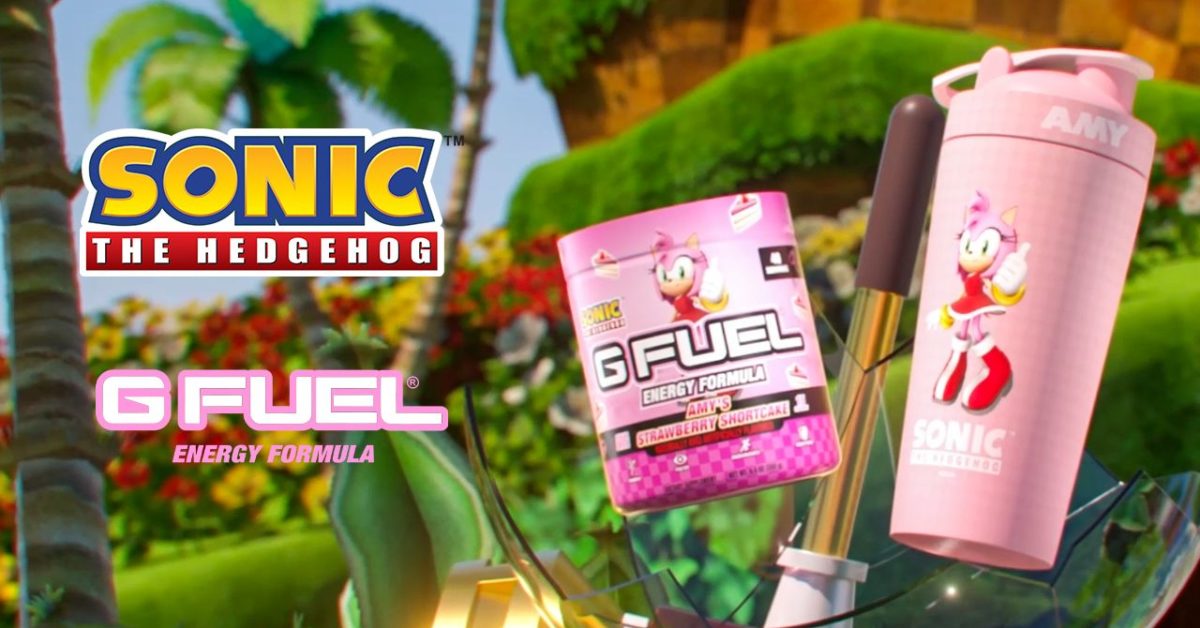 G Fuel Adds New Sonic The Hedgehog Flavor For Sonic Superstars