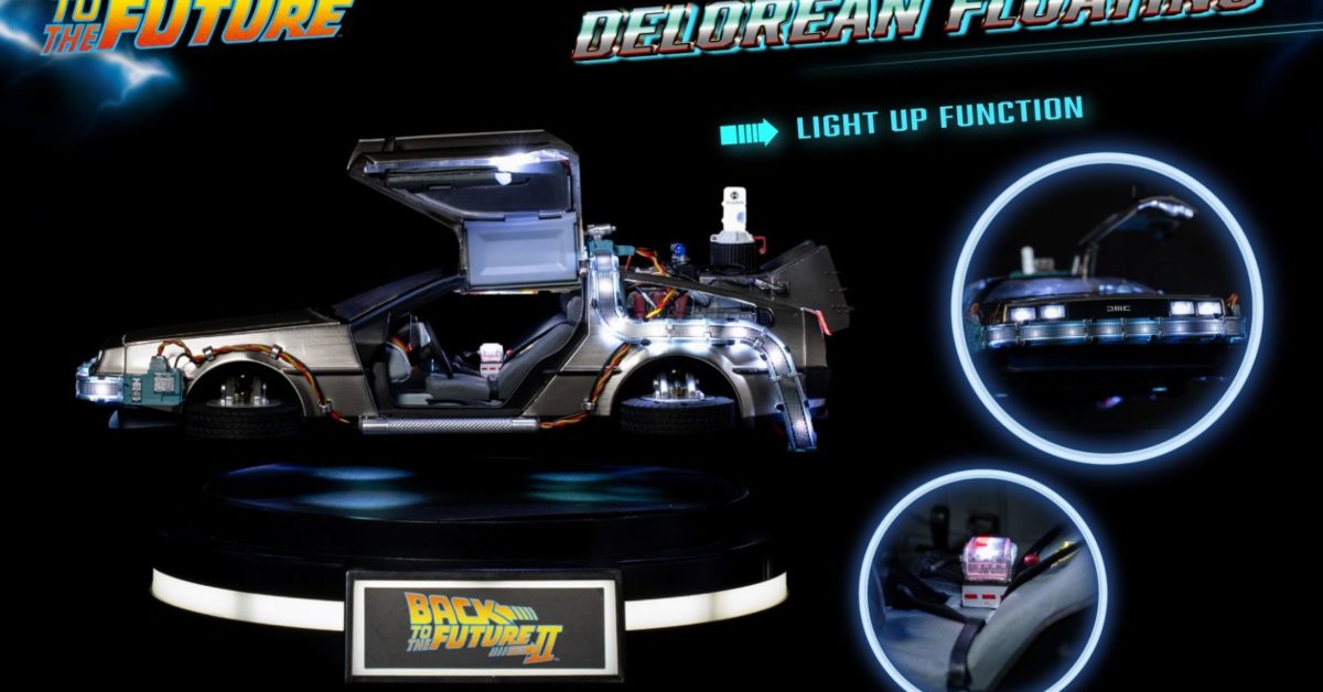 Take Flight with Beast Kingdom’s Back to the Future II DeLorean