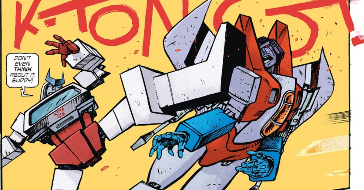 Daniel Warren Johnson Plays With His Transformers #1 (Spoilers)
