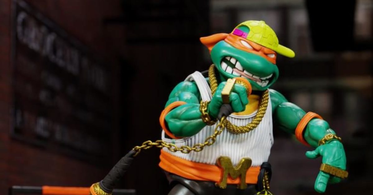 Rapper Mikey Drops the Beat with New TMNT Ultimates Super7 Figure