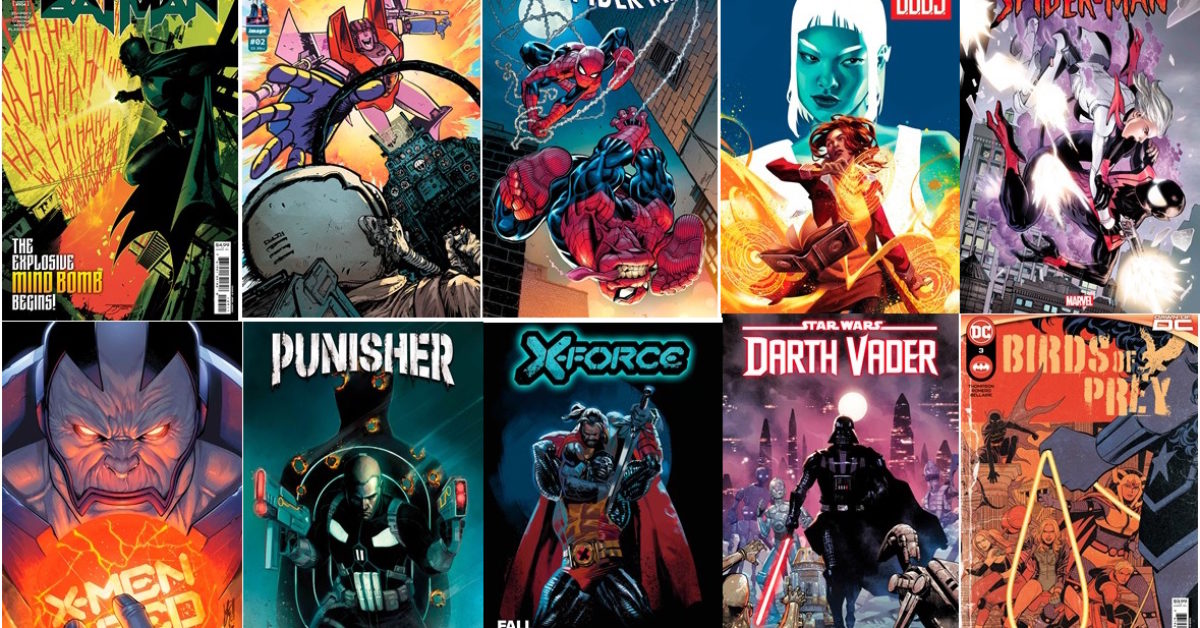 Batman, Transformers & Spider-Man Top Bleeding Cool Bestseller List