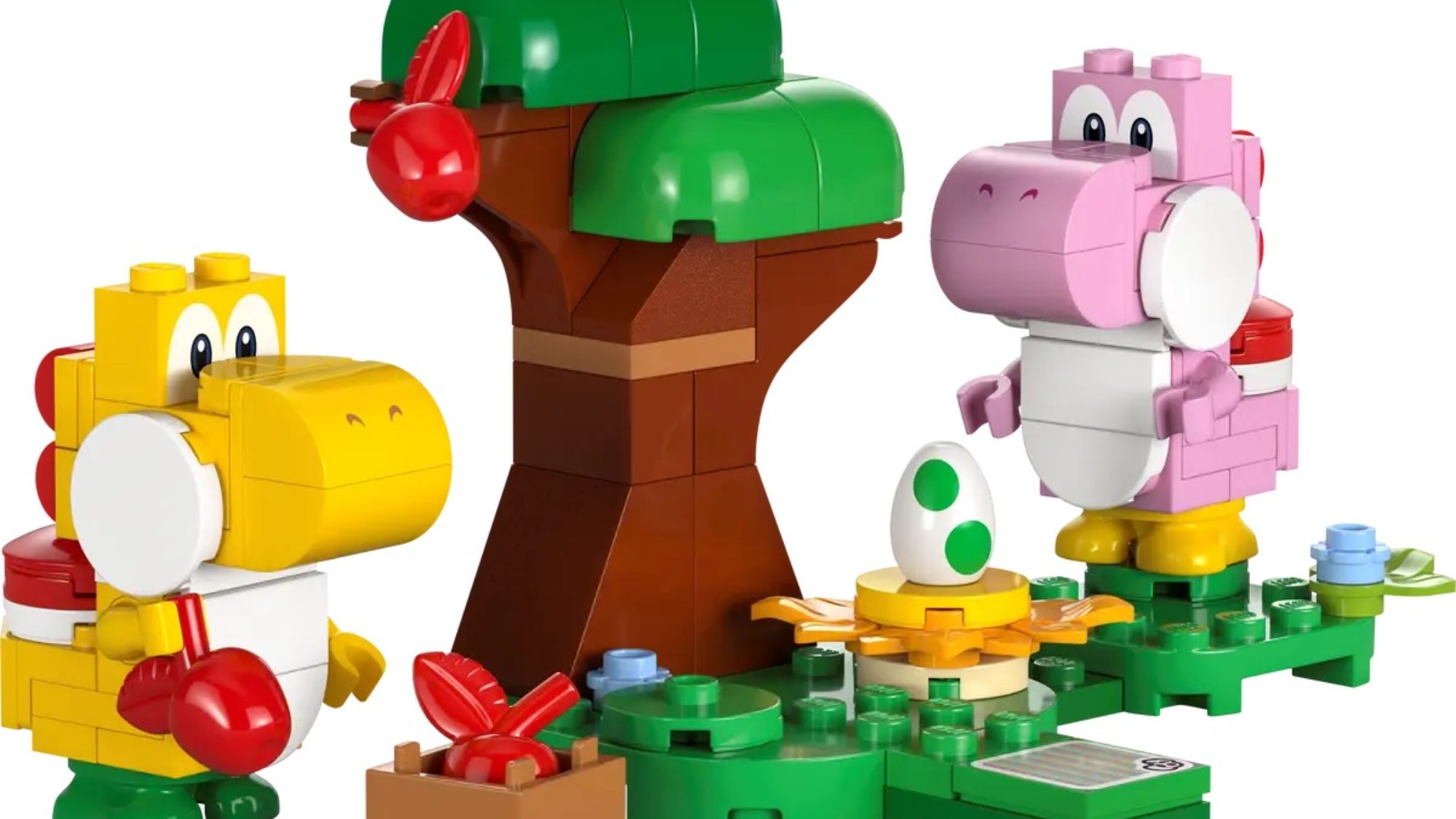 LEGO Super Mario Yoshis' Egg-cellent Forest Expansion Set Revealed