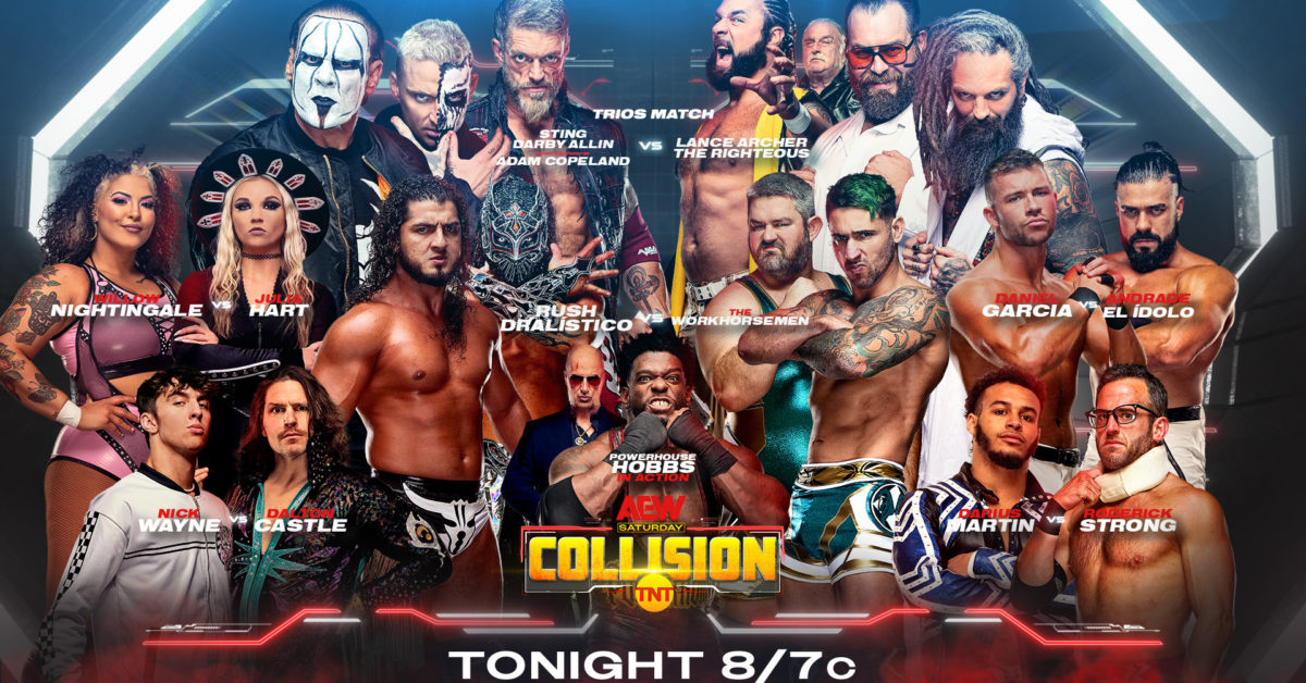 AEW Collision Preview: Get Cheesed Off With The Chadster Tonight