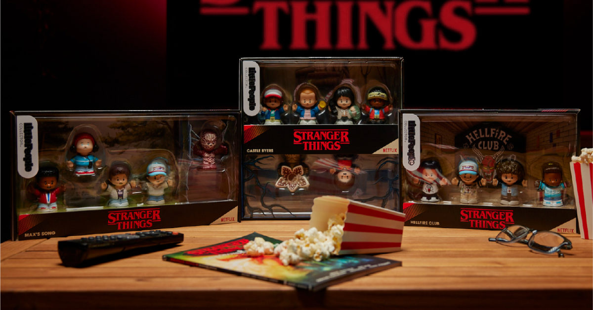 Enter the Upside Down with Mattel’s New Stranger Things Little People