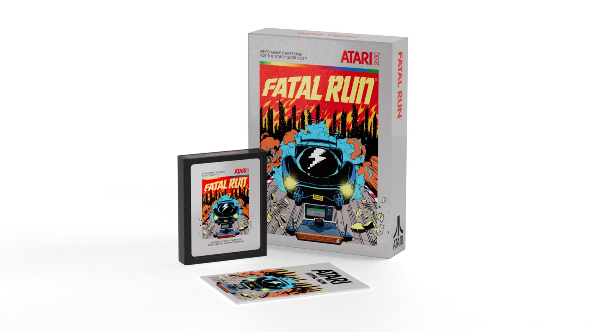 Atari Opens Pre-Orders For Fatal Run 2600 Collectible Cartridge