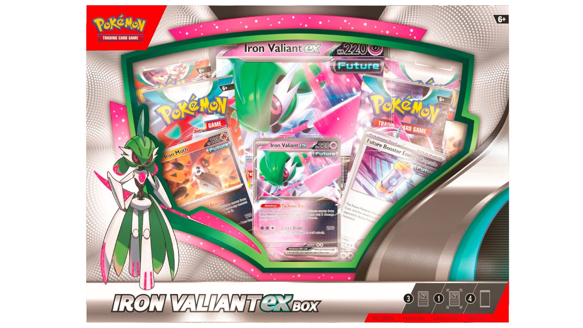 Pokémon TCG Releases Iron Valiant Ex Box This Weekend
