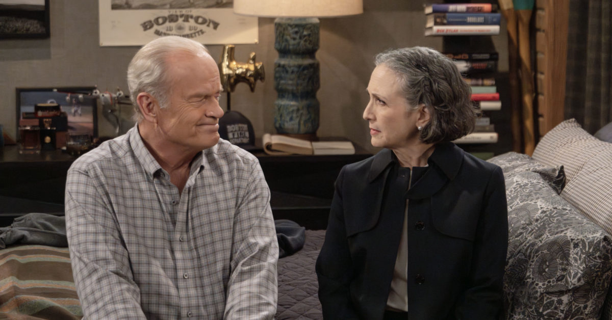 Frasier Season 1 Ep. 7 Images Preview Bebe Neuwirth's Lilith Return