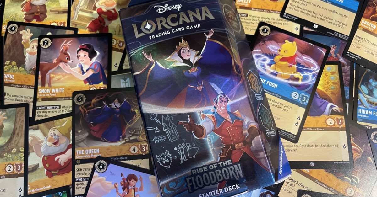 Disney Lorcana Chapter 2 - Tactical Teamwork Starter Deck (First Look)