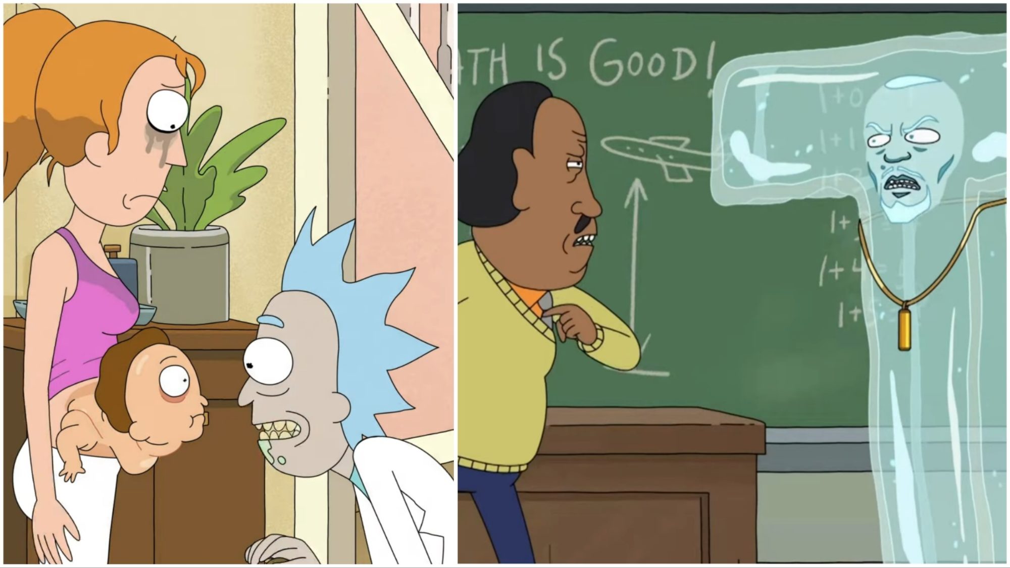 Rick and Morty Team: Summer/Morty Dynamic; S07E08: Water-T Returns