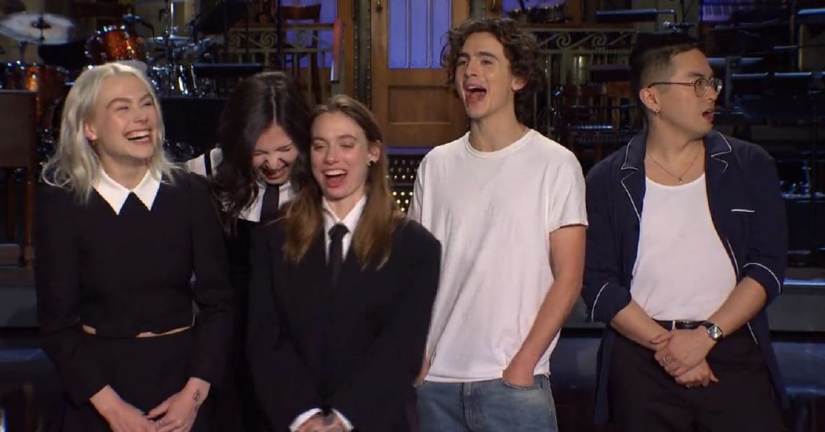 SNL Bloopers: Chalamet Wants to Run It Back, Yang Loses It & More