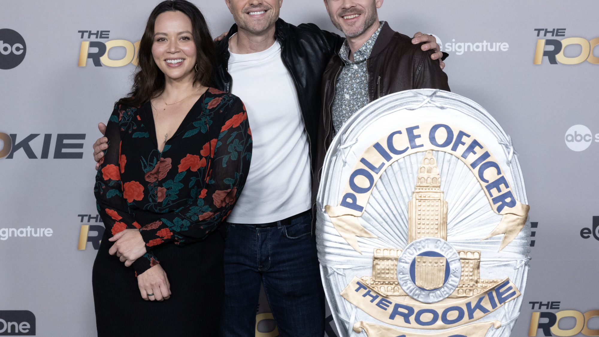 The Rookie Team Celebrates 100th Episode Milestone (Photo Gallery)