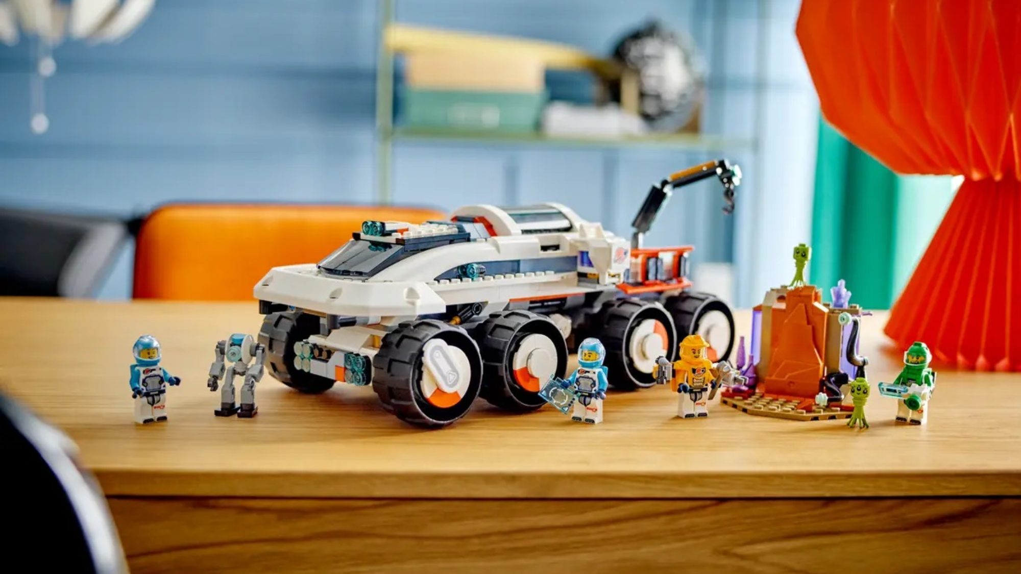 LEGO City Blasts Off to Space with New Command Rover Set