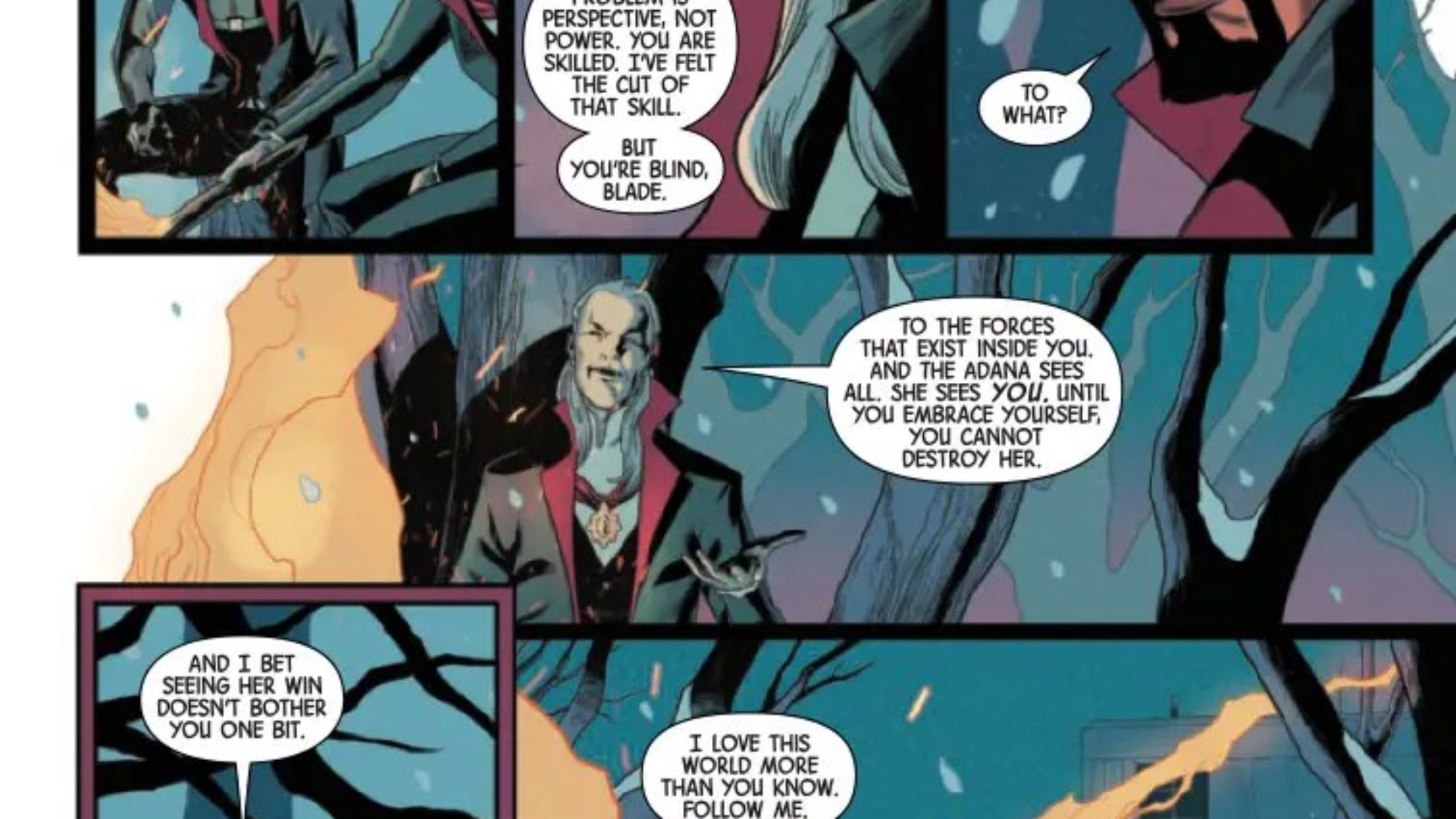 Blade #6 Preview: Blade Learns from Professor Dracula