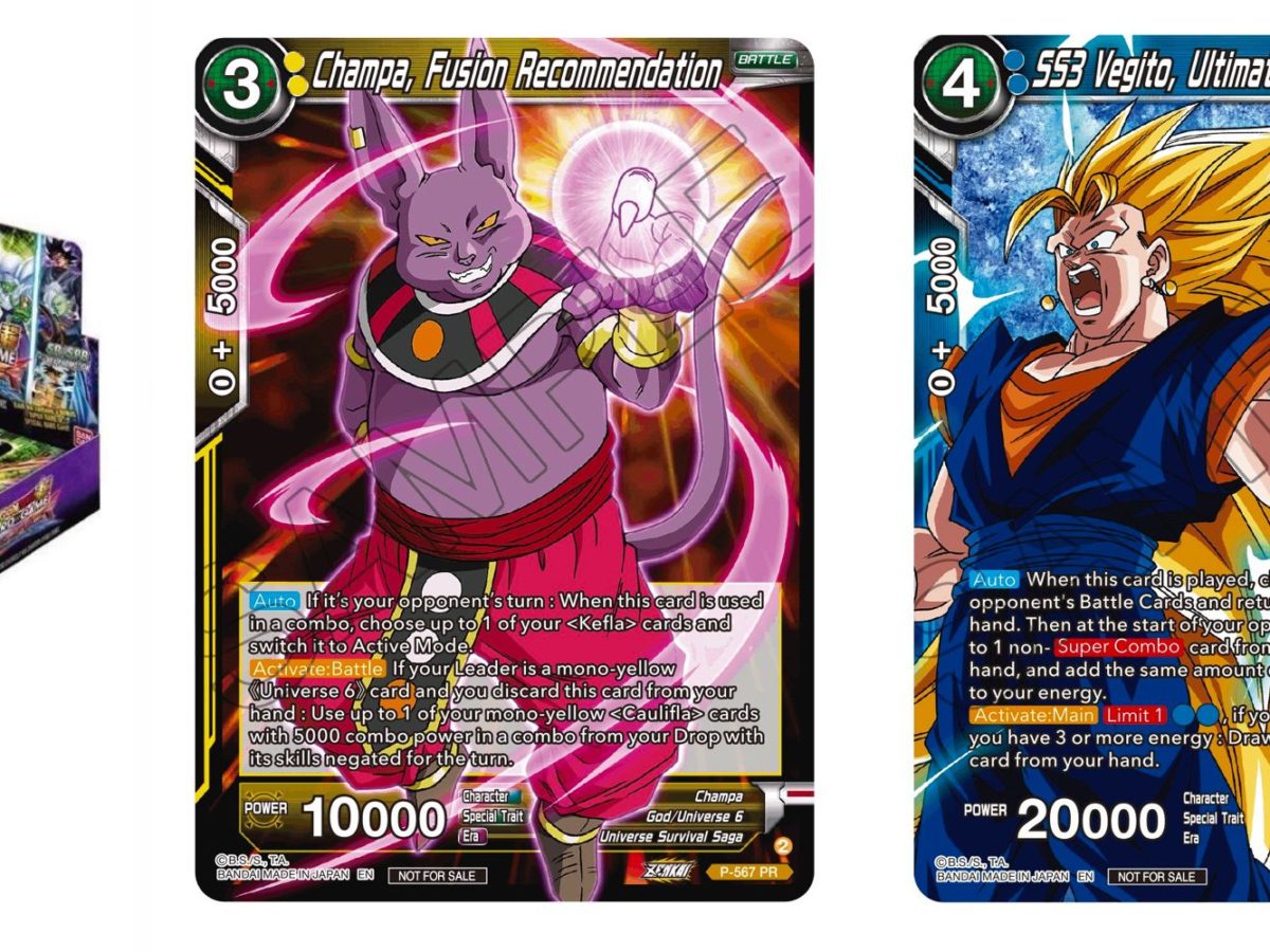 Dragonball Super Cards Dragon Ball Super Champa Characters Playing ...