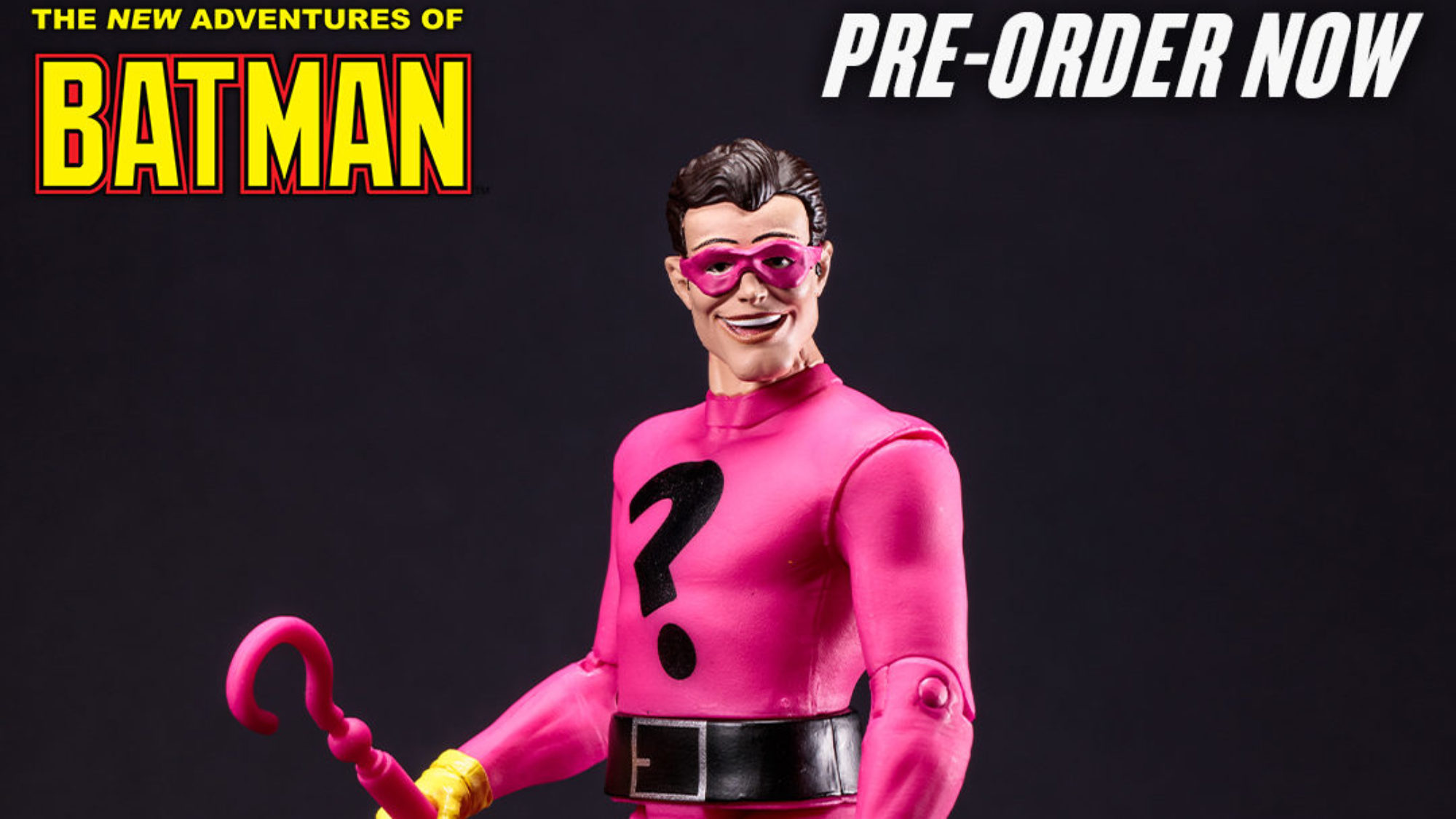 The Riddler Dons New Pink Suit with McFarlane’s Newest Batman Figure