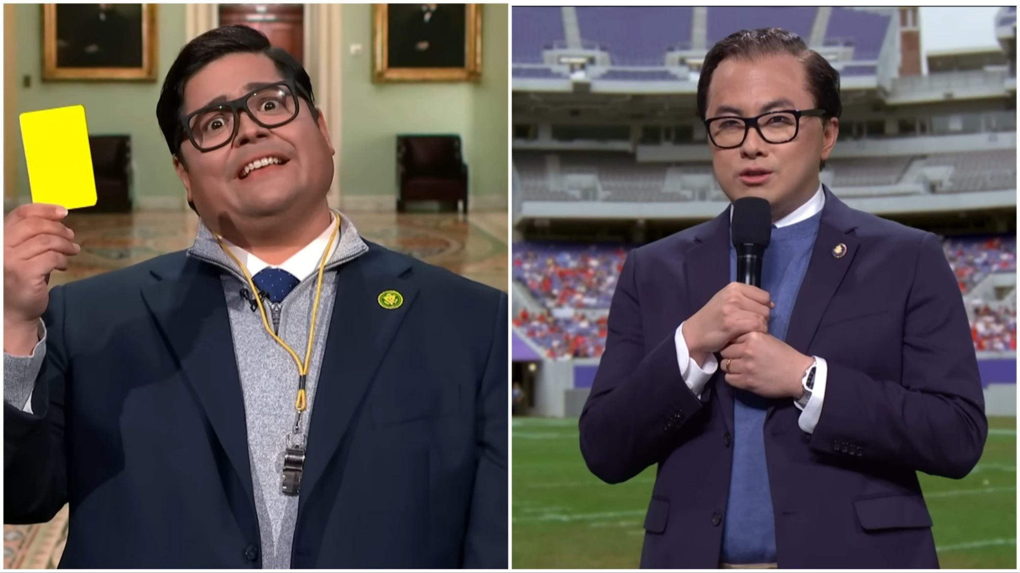 A Late-Night Goodbye to George Santos: SNL/Yang & Colbert/Guillén