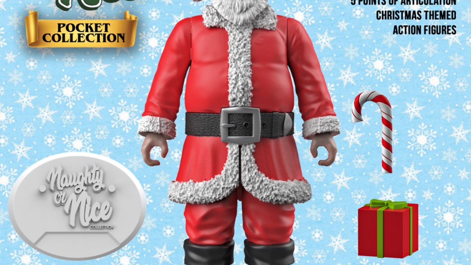 Naughty or Nice Santa Pocket Collection Debut by Fresh Monkey Fiction