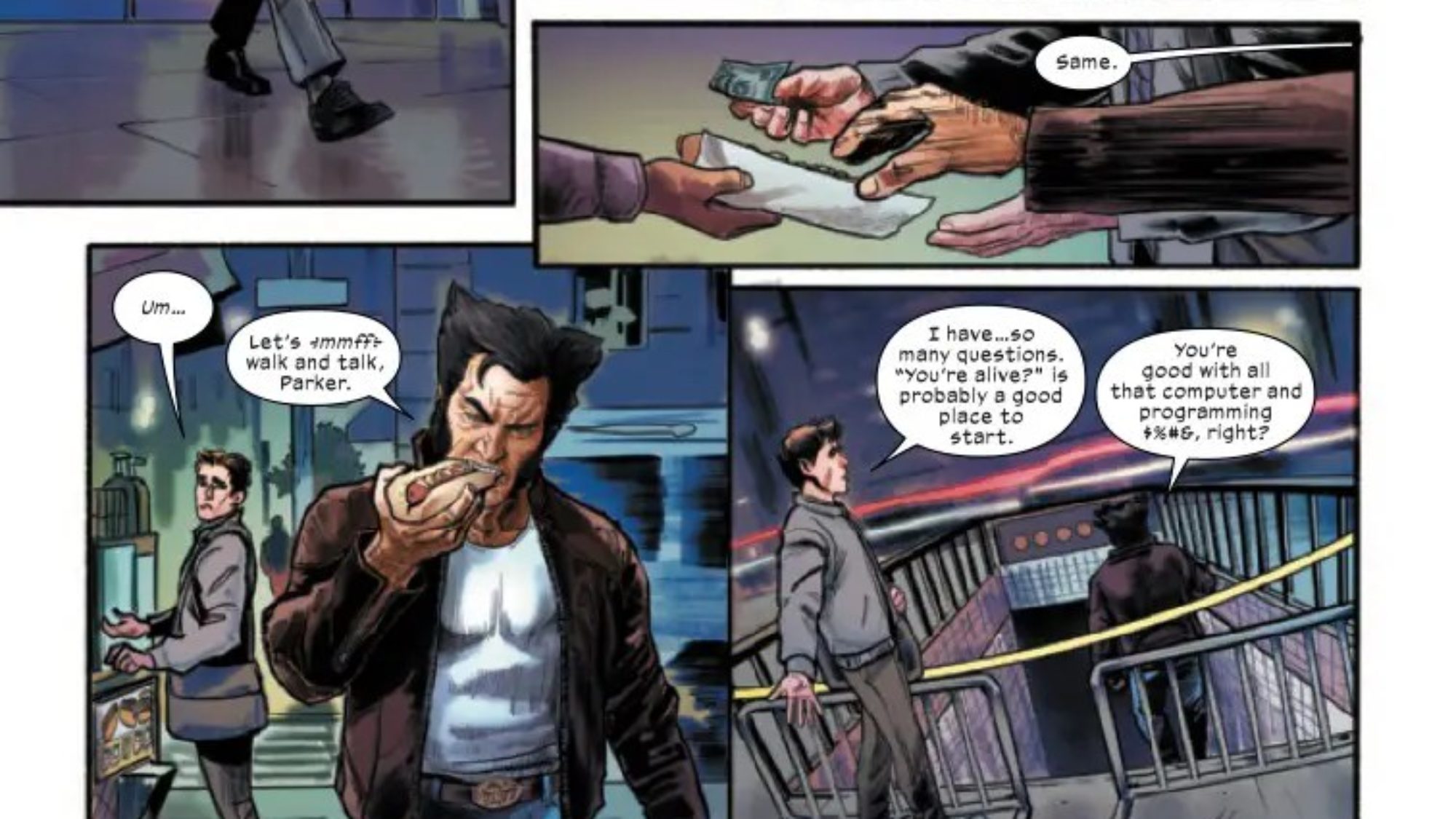 Wolverine #40 Preview: Spidey Swings into the Mutant Melee